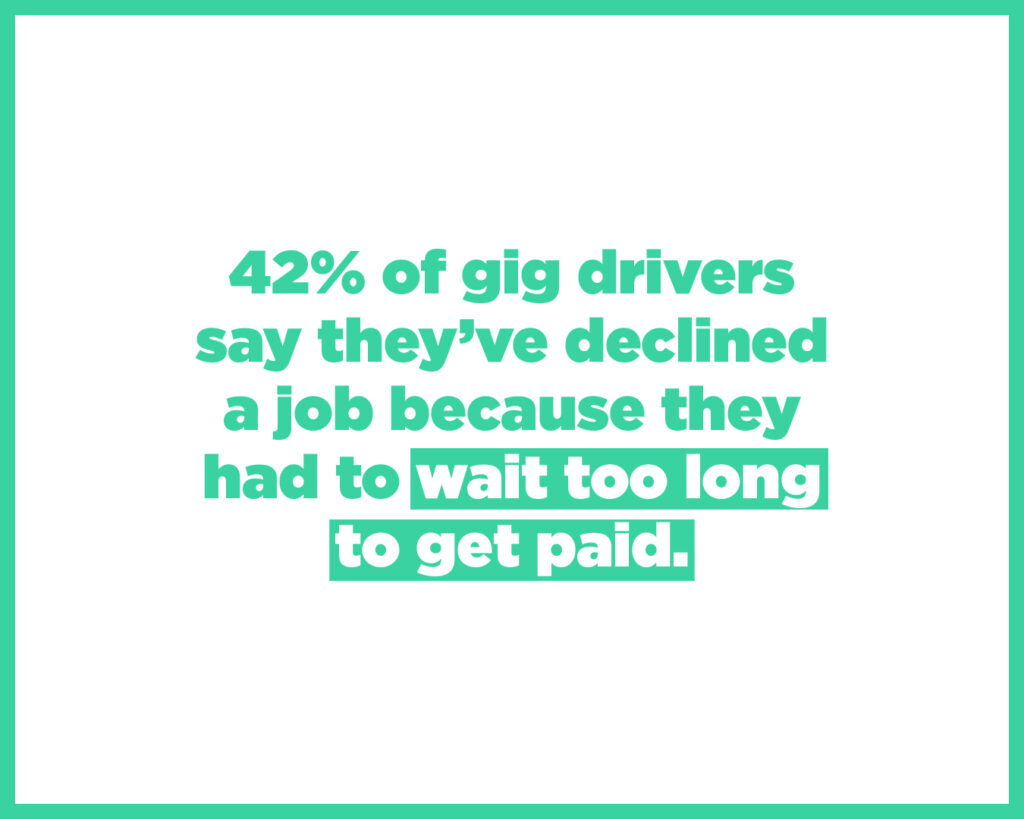 What do gig drivers want? [3 new stats] | Everee